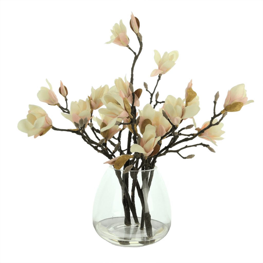 Soft Pink Magnolia Floral Arrangement – Creative Displays and Designs inc