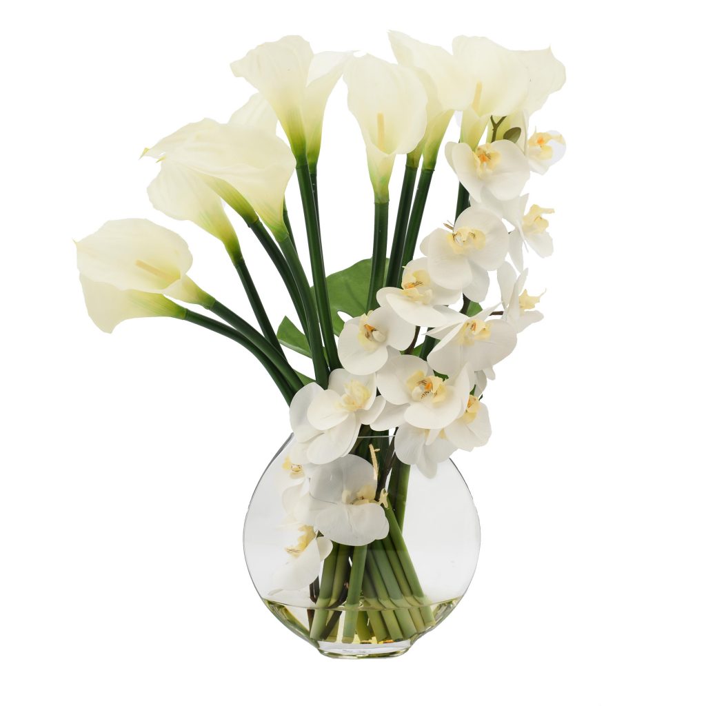 Orchid and Calla Lily Arrangement – Creative Displays and Designs inc